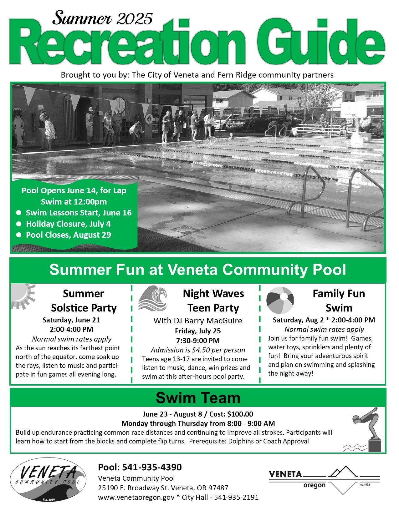 Veneta Community Pool | Veneta, OR